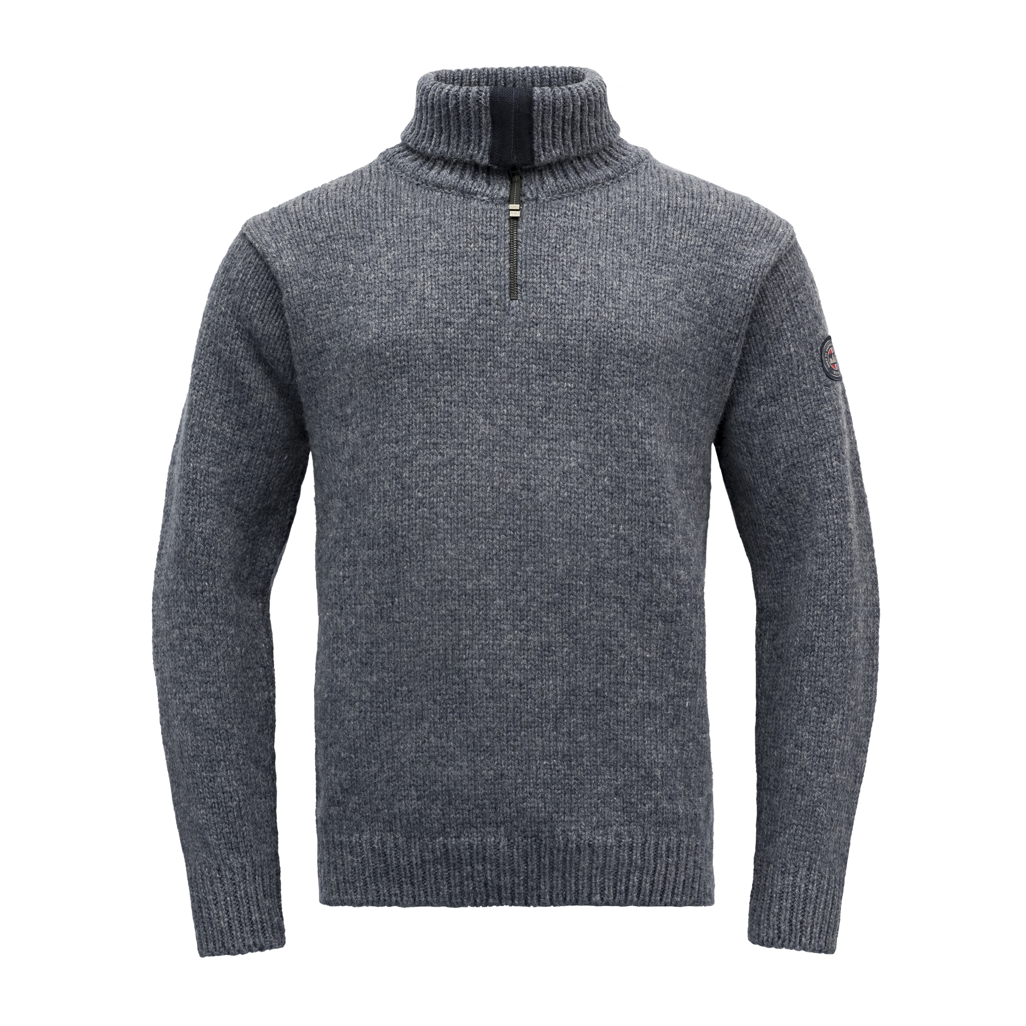 NANSEN WOOL ZIP NECK - Devold of Norway